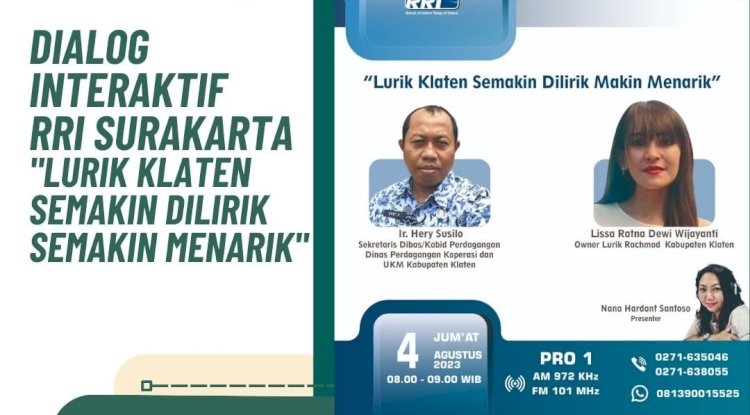 Dialog Interaktif RRI Surakarta - Dinas Koperasi Usaha Kecil Menengah ...