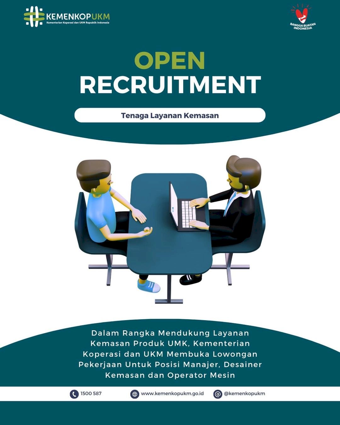 Open Recruitment Layanan Kemasan Produk UMKM Kabupaten Klaten - Dinas ...